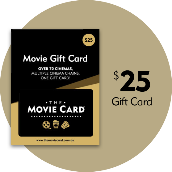 $25 Movie Gift Card -The Movie Card